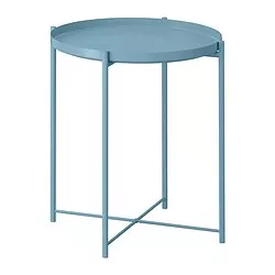 IKEA Gran Canaria - GLADOM tray table, light blue