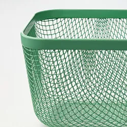 IKEA 365+ cesta para alimentos, metal/amarillo verde