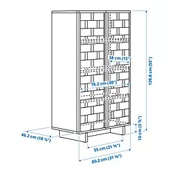 IKEA PS 2026 cabinet, pine