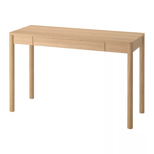 IKEA Lanzarote - TONSTAD desk, oak veneer, 120x47 cm