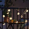 IKEA Fuerteventura - SOLVINDEN LED string light with 12 lights, solar ...