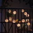IKEA Fuerteventura - SOLVINDEN LED string light with 12 lights, battery ...