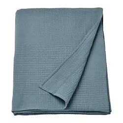 IKEA Tenerife - INDIRA colcha, azul grisáceo oscuro, 230x250 cm