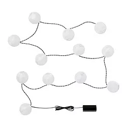 IKEA Gran Canaria - SOLVINDEN LED string light with 12 lights, battery ...