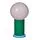 IKEA PS 2026 LED portable lamp, battery operated dimmable/green light pink