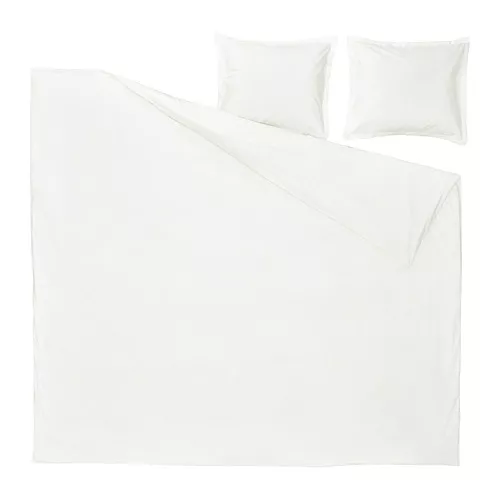 IKEA Gran Canaria - HAMPFLOCKEL Duvet cover for double bed and ...