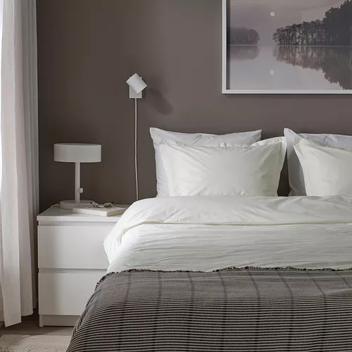 IKEA Gran Canaria - HAMPFLOCKEL Duvet cover for double bed and ...