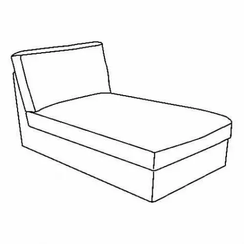 IKEA Tenerife - KIVIK estructura módulo chaise longue