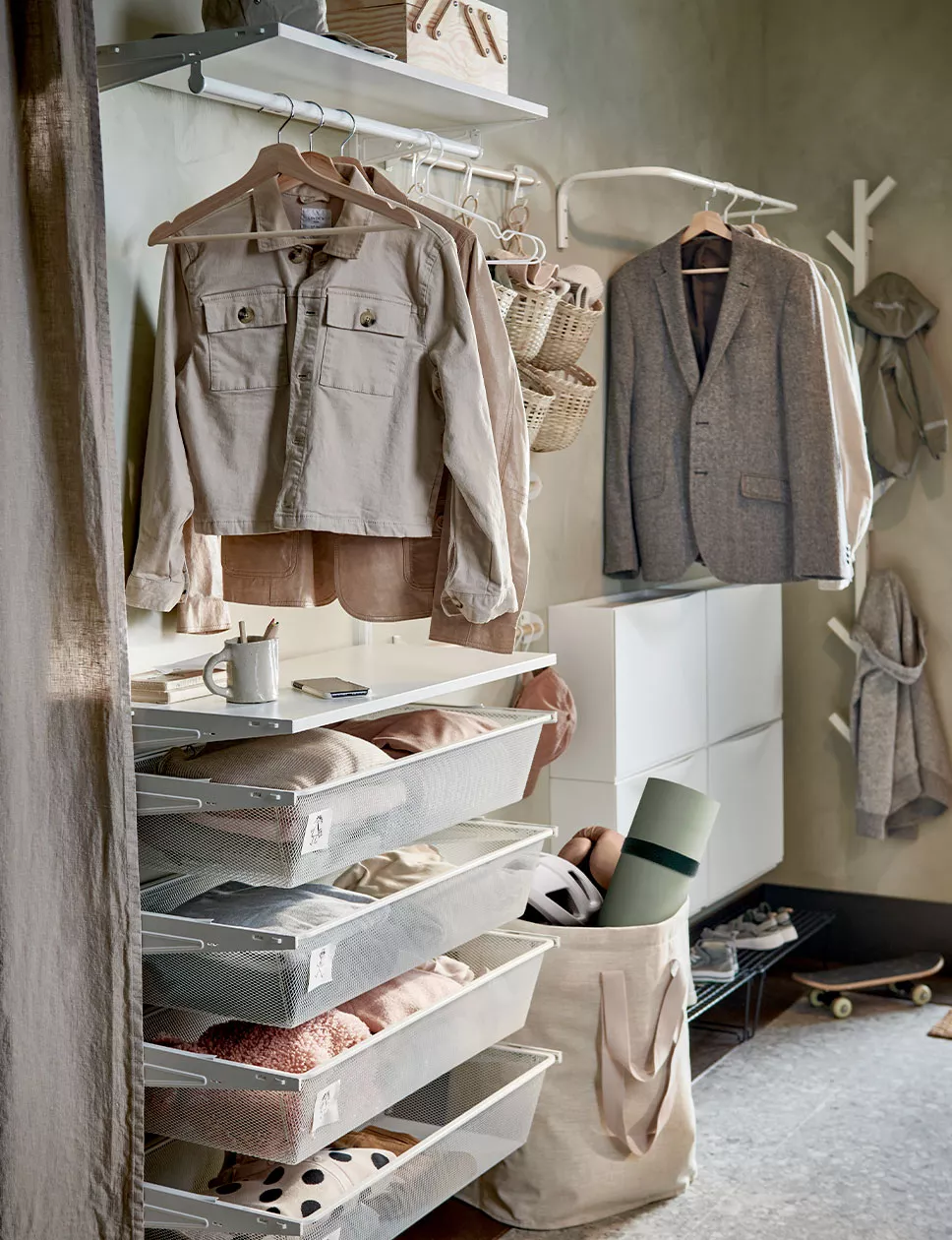 IKEA Virgin Islands - St. Croix - St. Thomas - Family hallway storage ideas