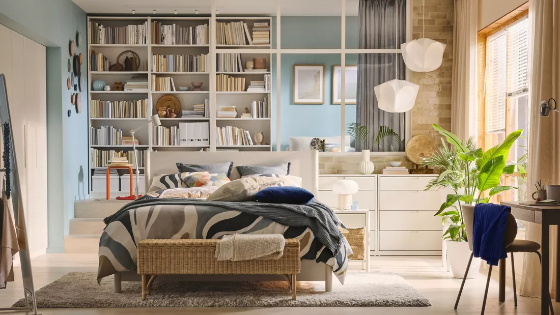 IKEA Ibiza - VIHALS silla plegable, blanco